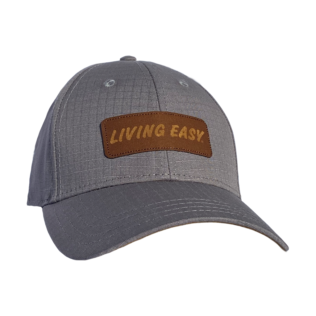 Living Easy Pewter Ripstop Hat - The Living Easy® Brand