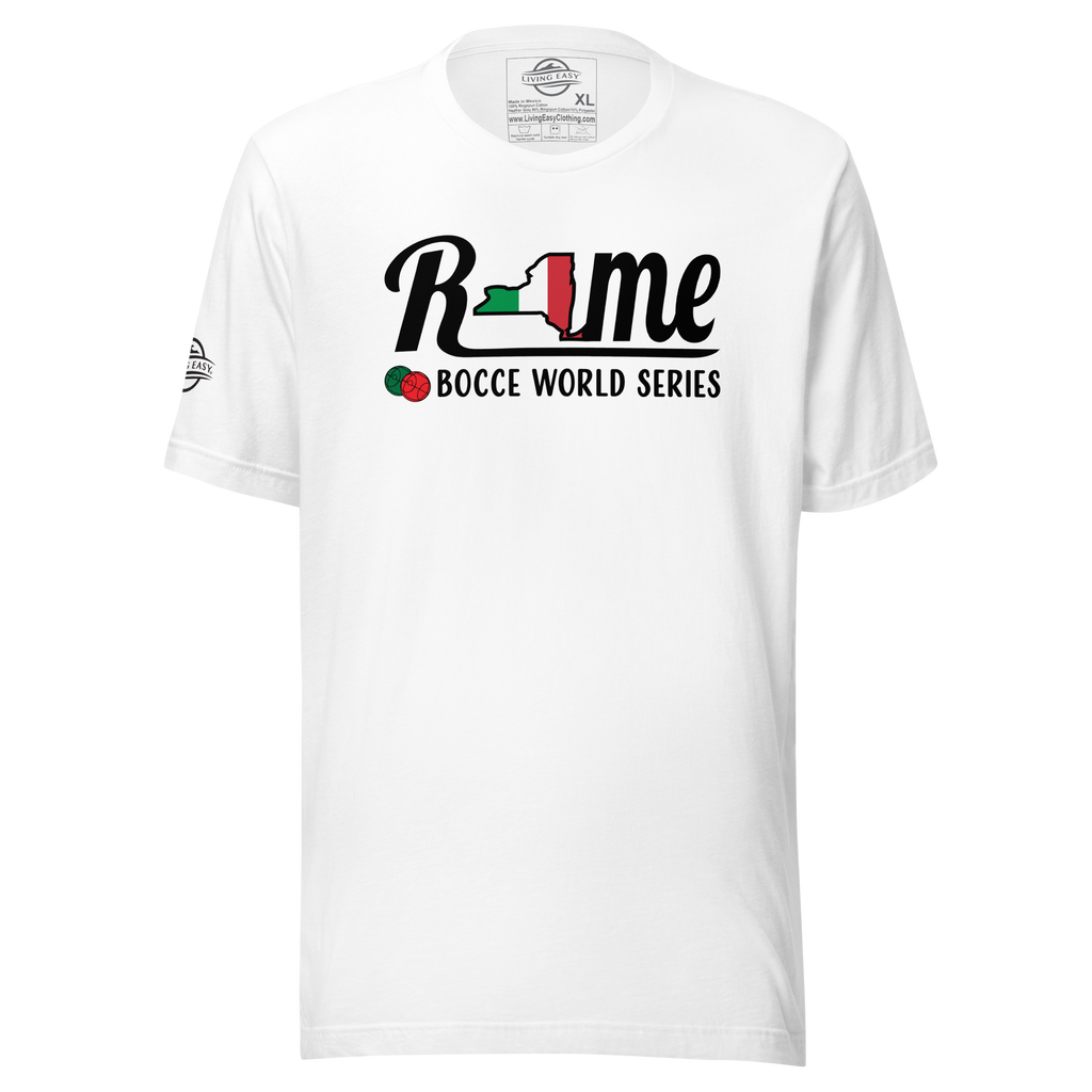 Rome Bocce World Series Tee | Official Living Easy® Brand